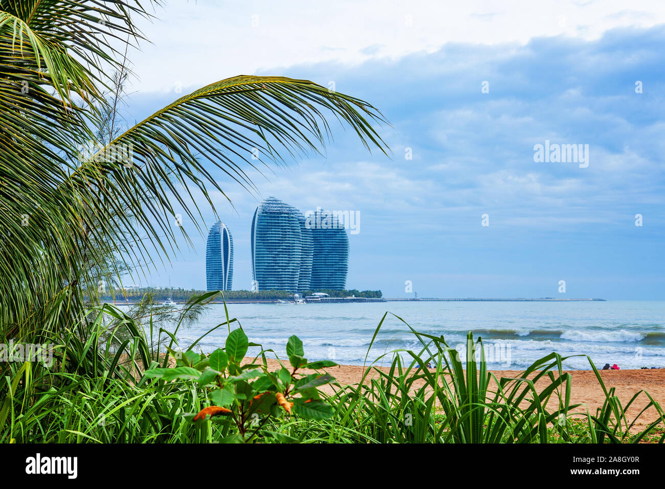 City of sanya aerial view hi-res stock photography and images - Alamy