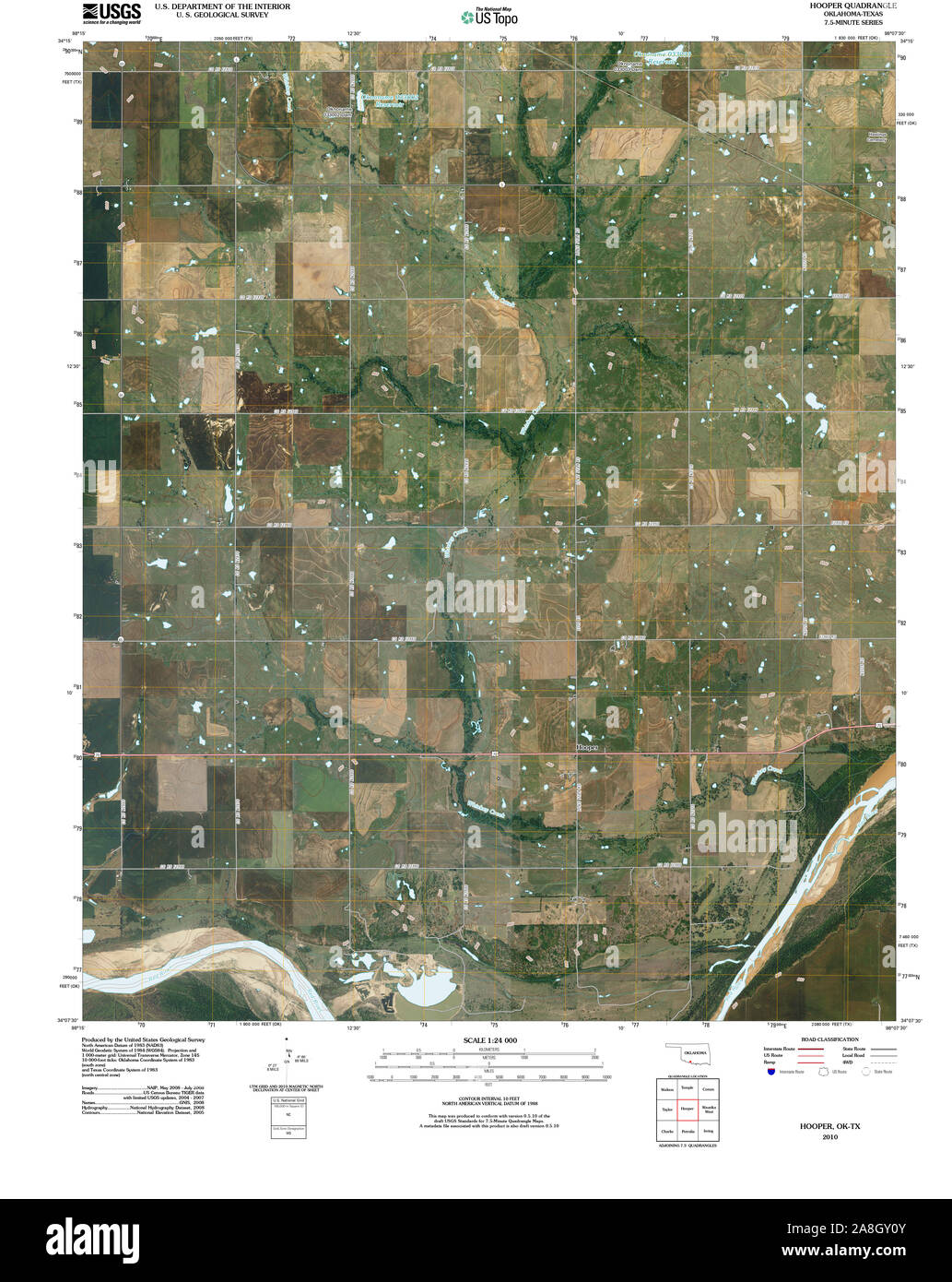 Map of hooper hi-res stock photography and images - Alamy