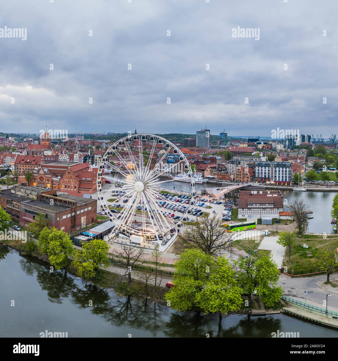 Gdansk eye ferris wheel hi-res stock photography and images - Alamy