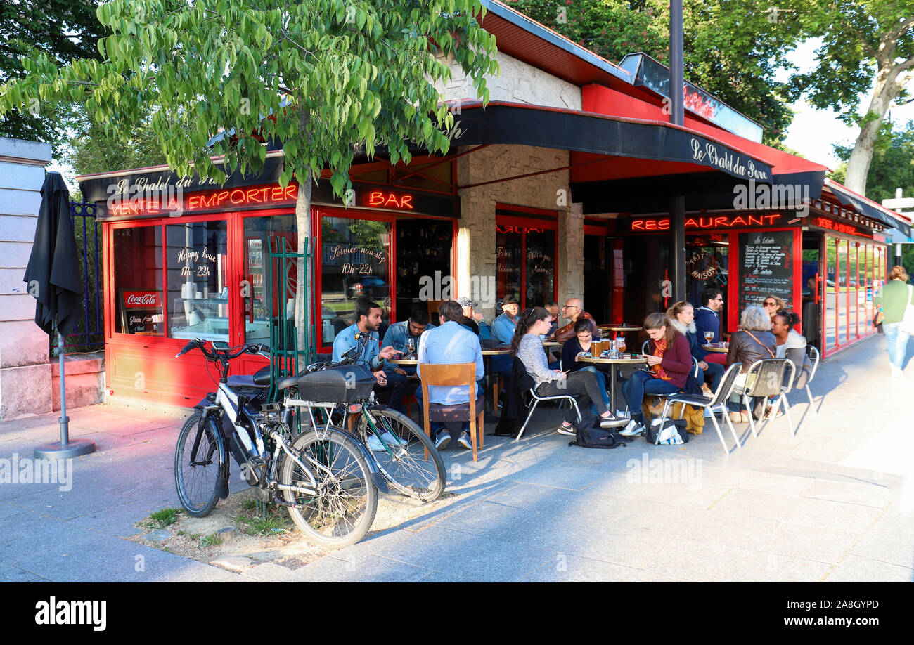 Le Chalet du Parc is famous traditional French caf located near ...