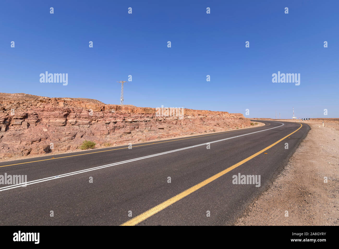 Empty wasteland and wasteland transportation system hi-res stock ...