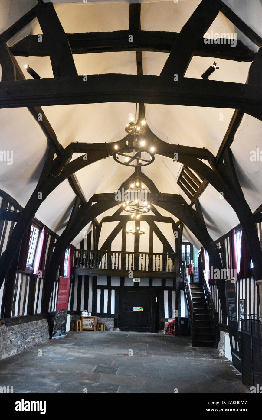 14th century timber framed timber framed historic medieval guild hi-res ...