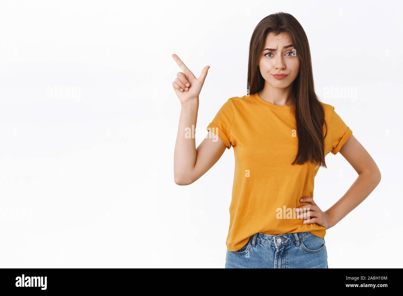 Judgemental woman Cut Out Stock Images & Pictures - Alamy