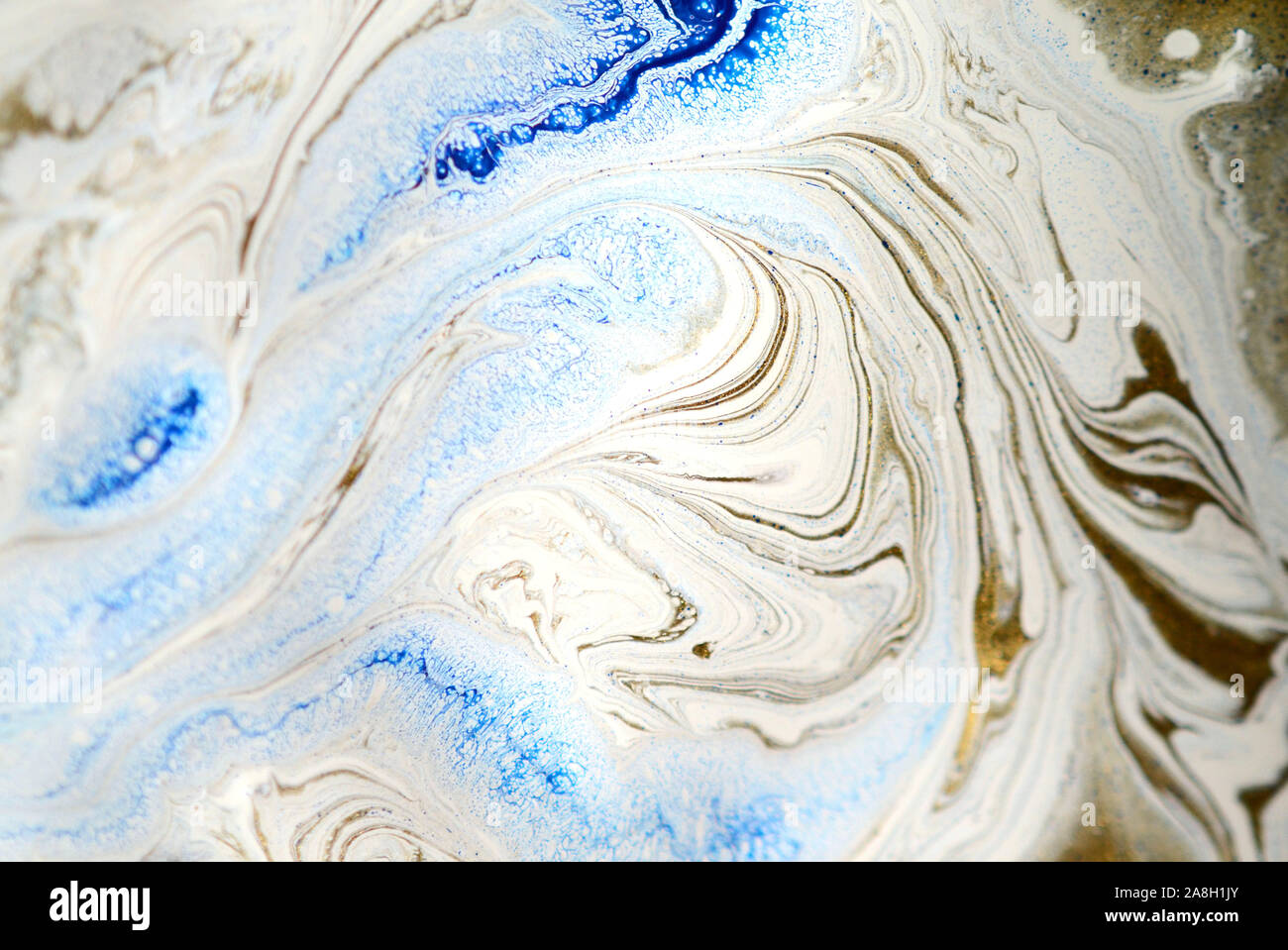 Pastel marble pattern with golden glitter. Abstract liquid background ...