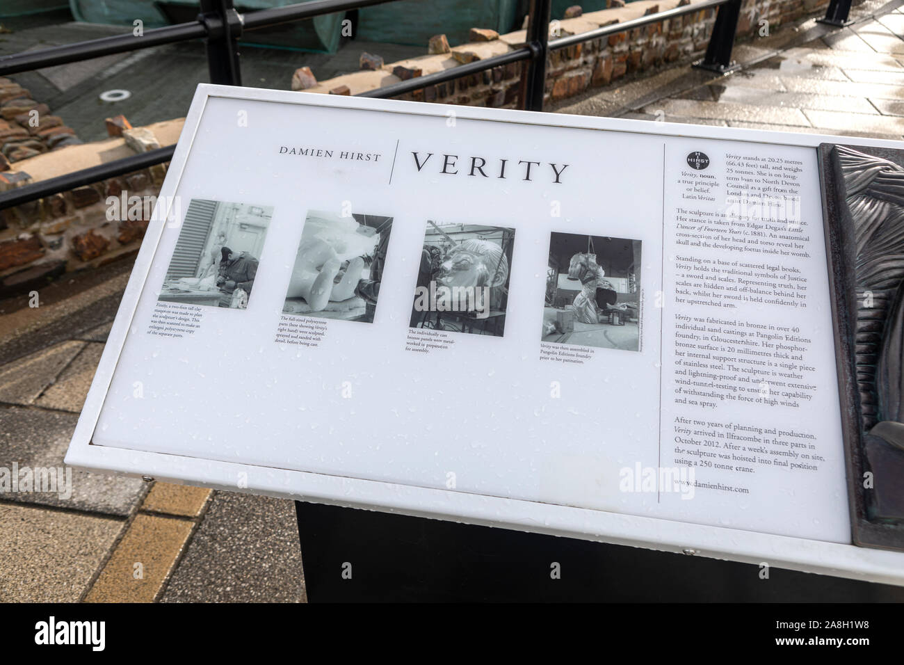 Verity statue in ilfracombe devon hi-res stock photography and images ...