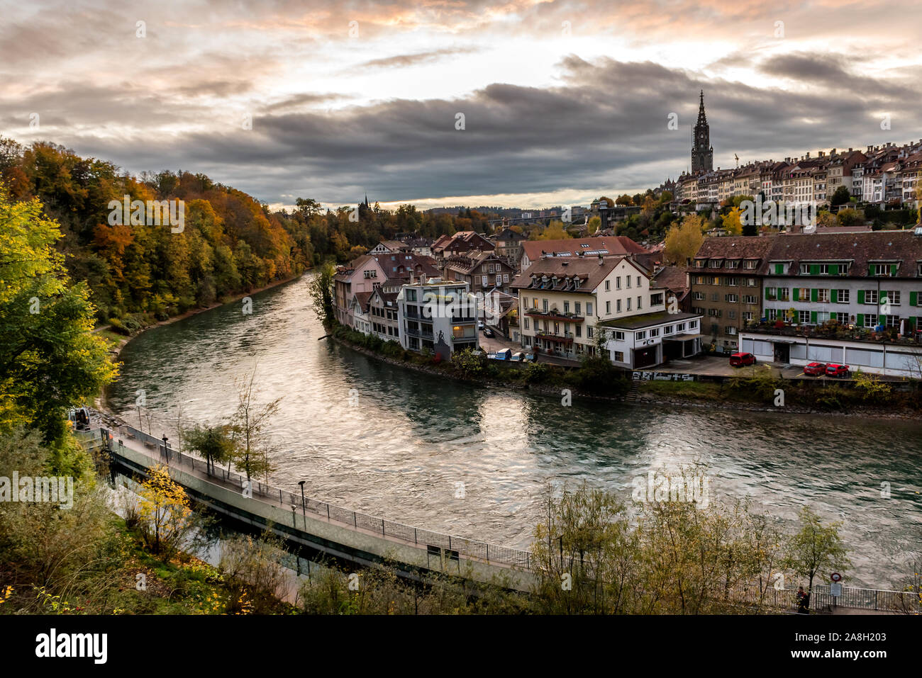 Bern street scene hi-res stock photography and images - Alamy