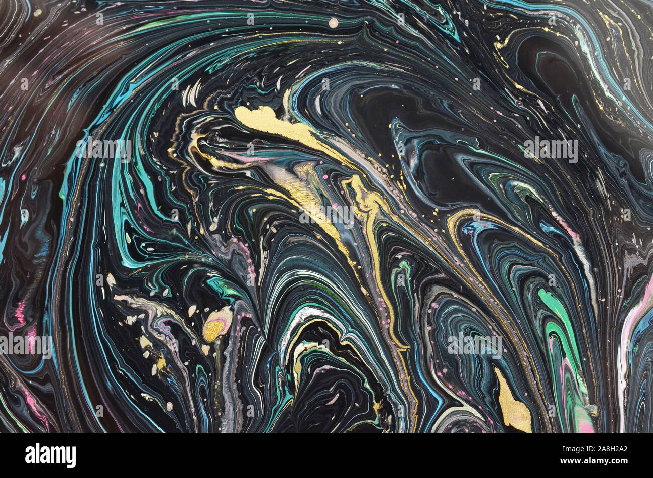 Ink with bright hi-res stock photography and images - Alamy