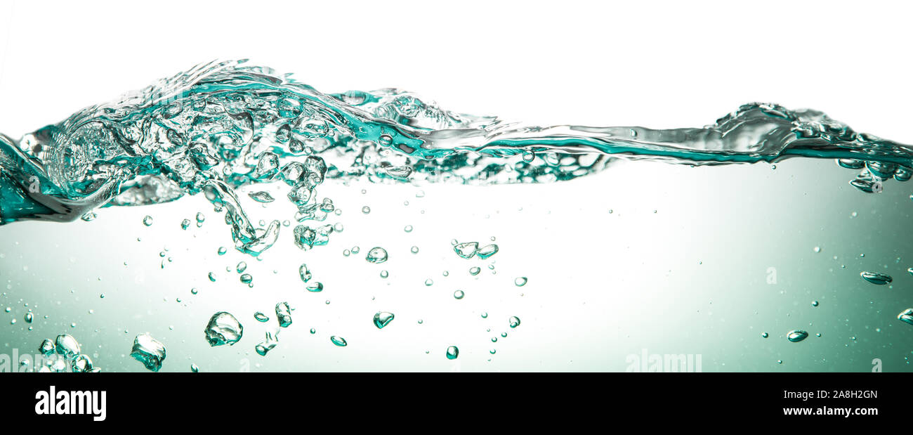 water splash on white background Stock Photo - Alamy
