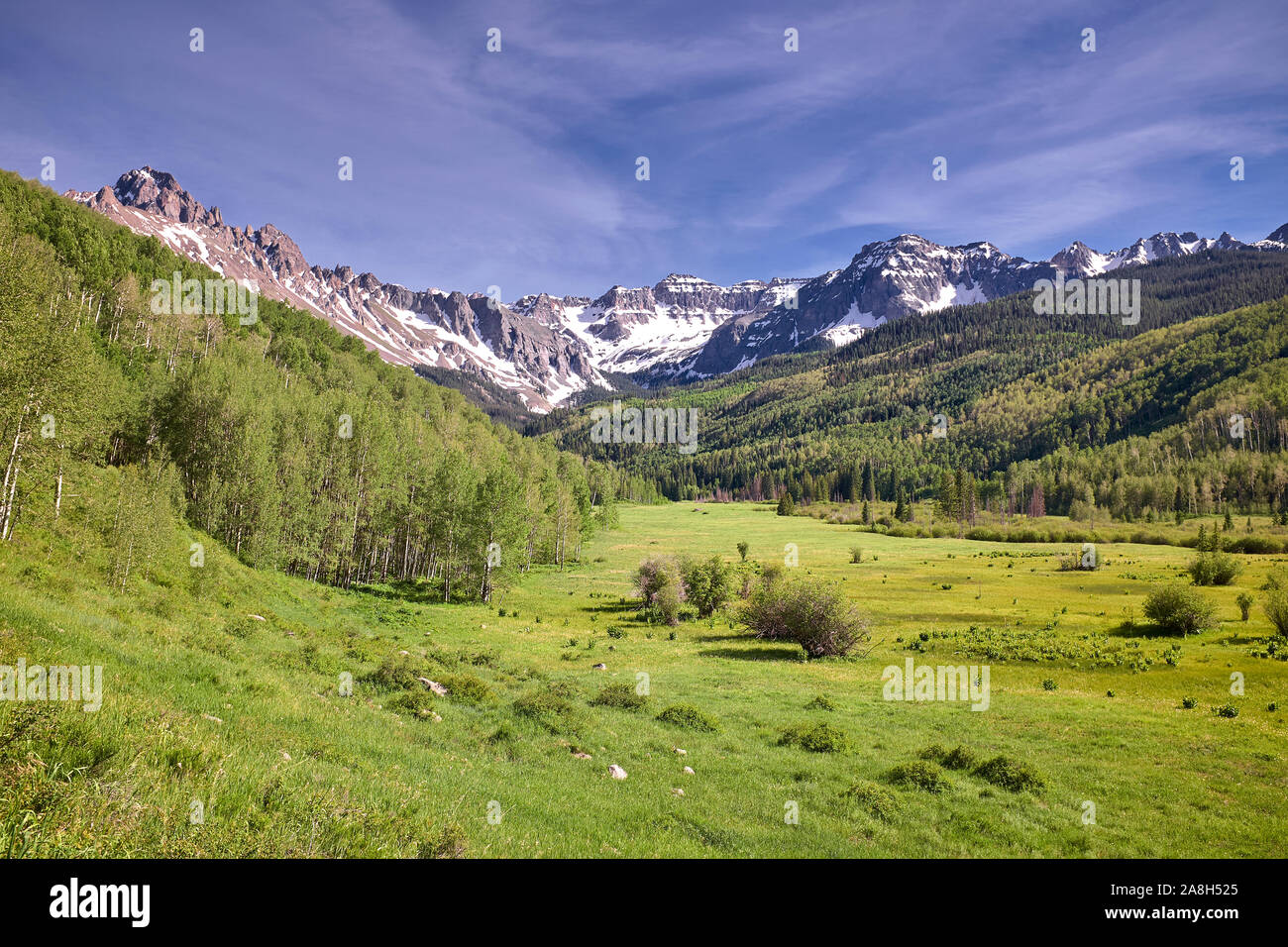 Mount Sneffels Range, San Juan Mountains, Colorado, USA Stock Photo - Alamy