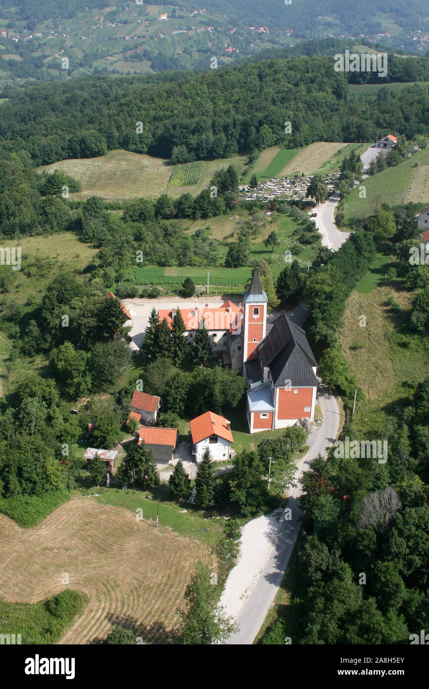 Church of Saint Leonard of Noblac in Kotari, Croatia Stock Photo - Alamy