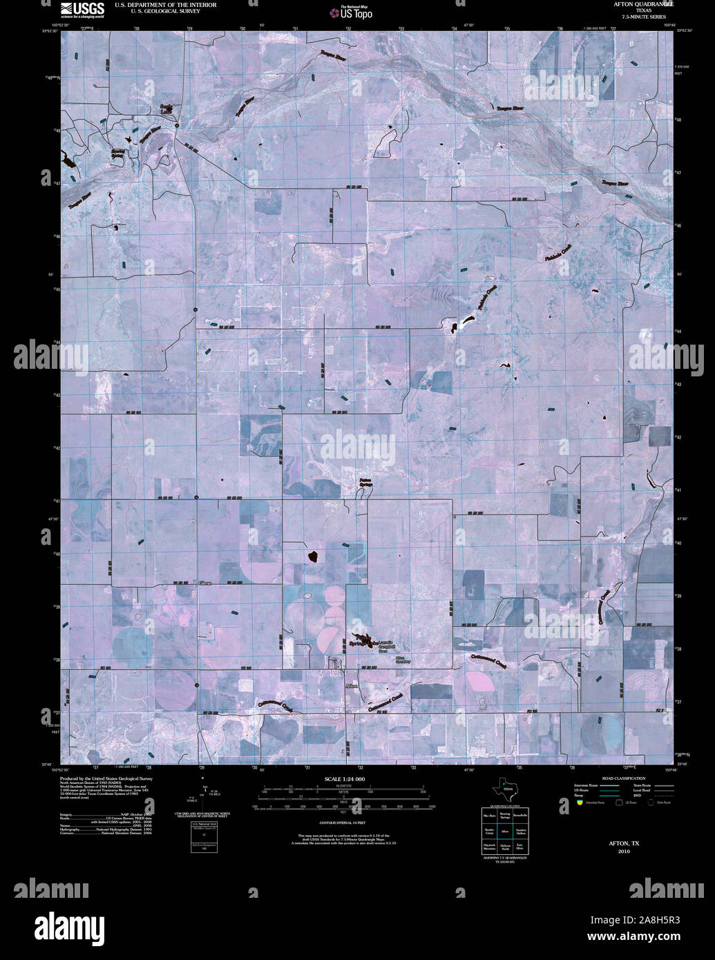 Map of afton hi-res stock photography and images - Alamy