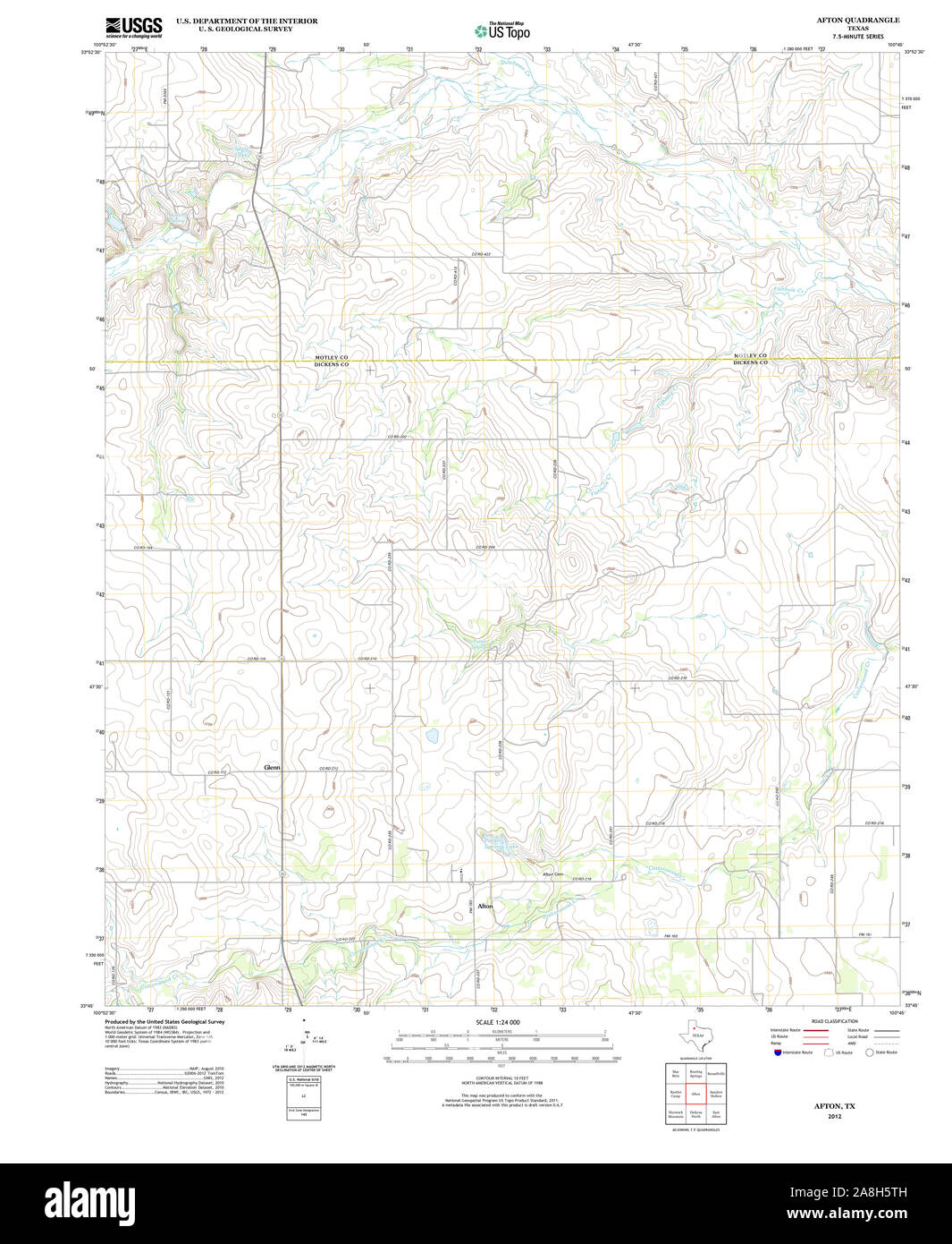 Afton map hi-res stock photography and images - Alamy