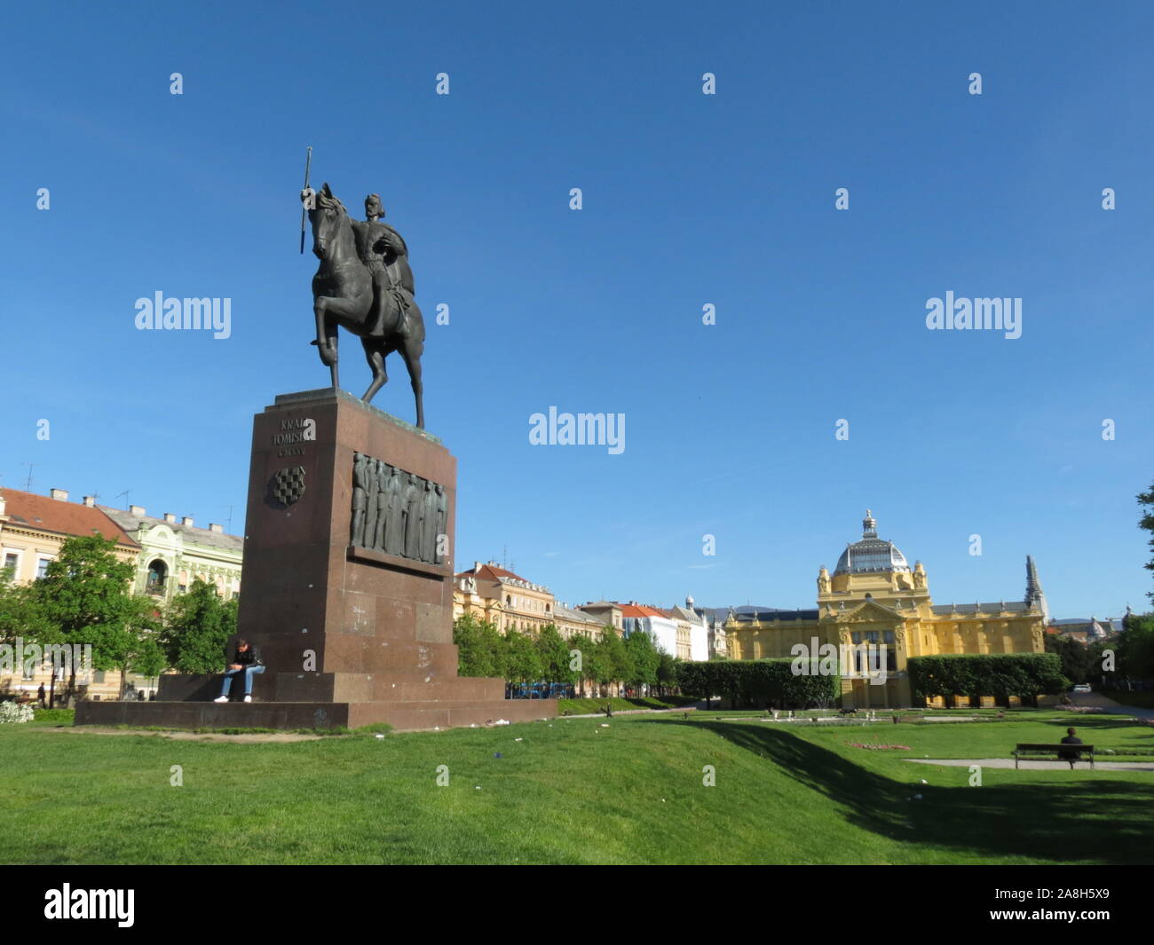 King tomislav monument hi-res stock photography and images - Alamy