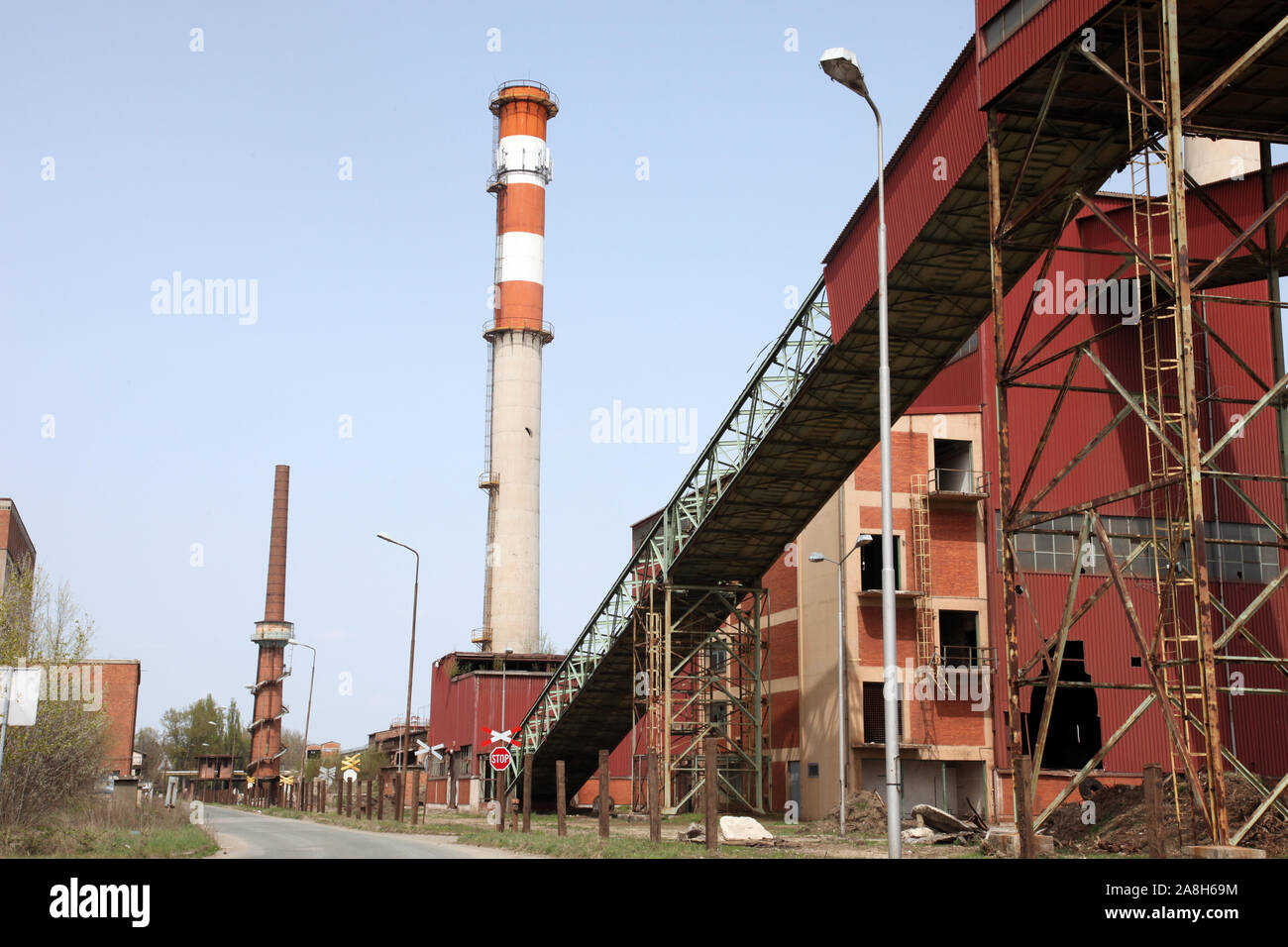 Old abandoned factory Stock Photo - Alamy