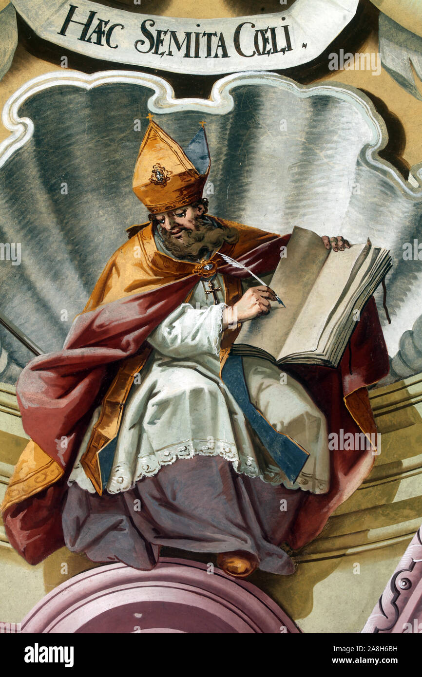 Doctor of the Church Stock Photo - Alamy