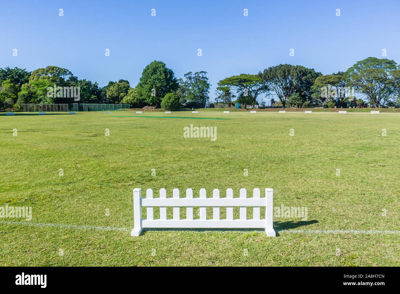 Cricket ball boundary hi-res stock photography and images - Alamy