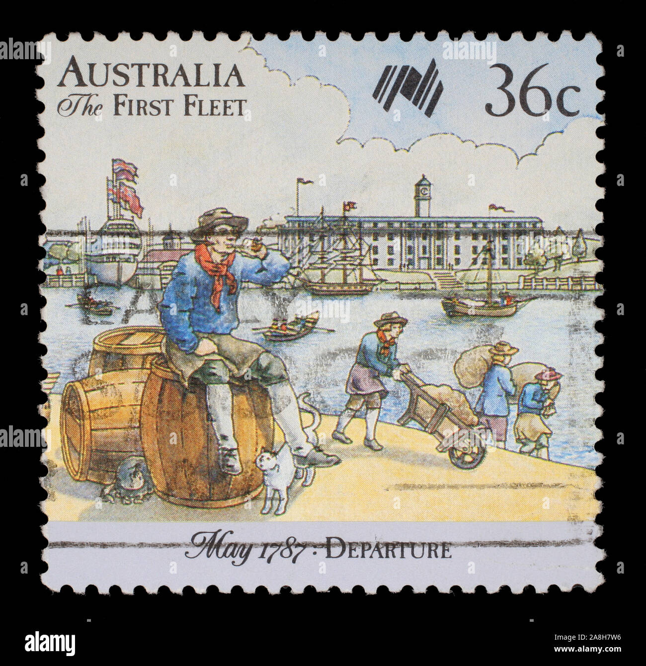First fleet australia hi-res stock photography and images - Alamy