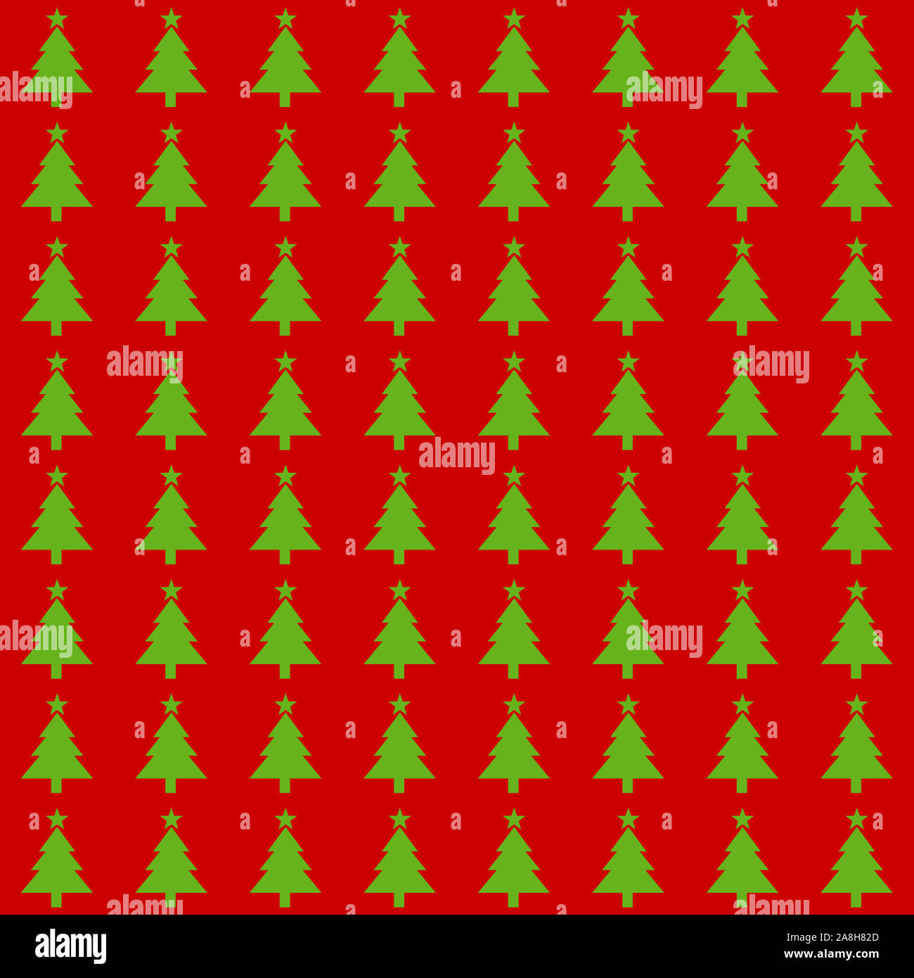 Illustration with Christmas-themed symbols, with repetitive geometric ...