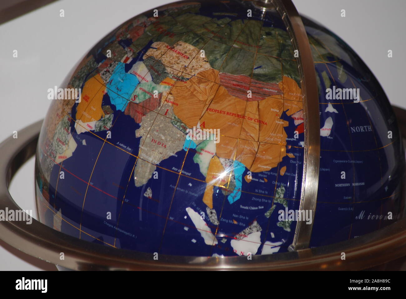 Globe showing china hi-res stock photography and images - Alamy