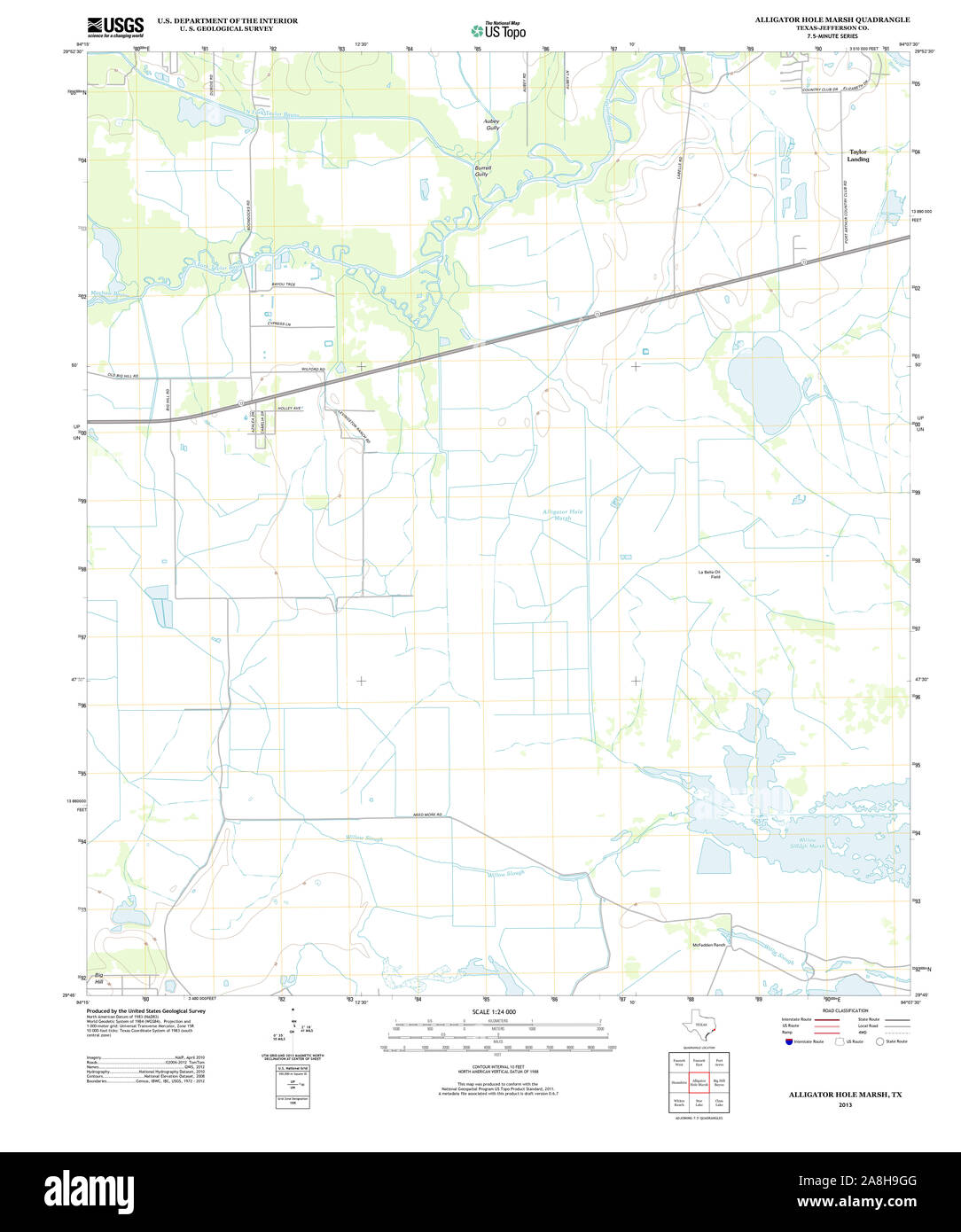 Texas alligator Cut Out Stock Images & Pictures - Alamy