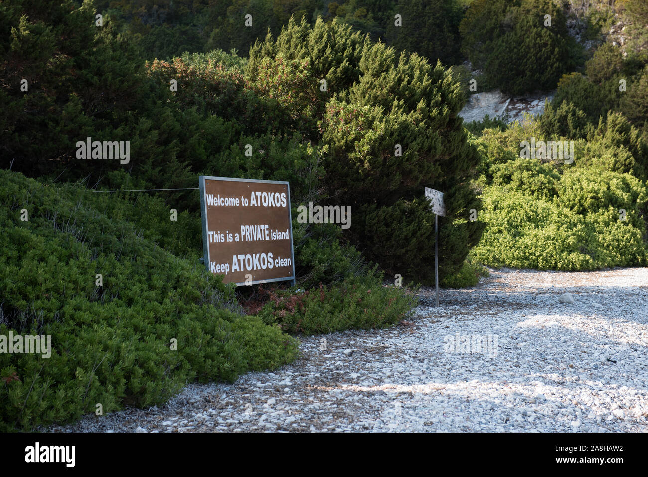 Atokos Island in the Ionian Islands Greece Stock Photo - Alamy