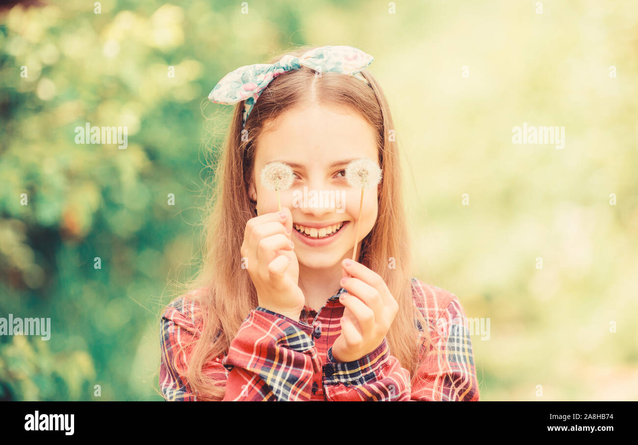 Summer is here. Summer garden flower. Girl teen dressed country rustic ...