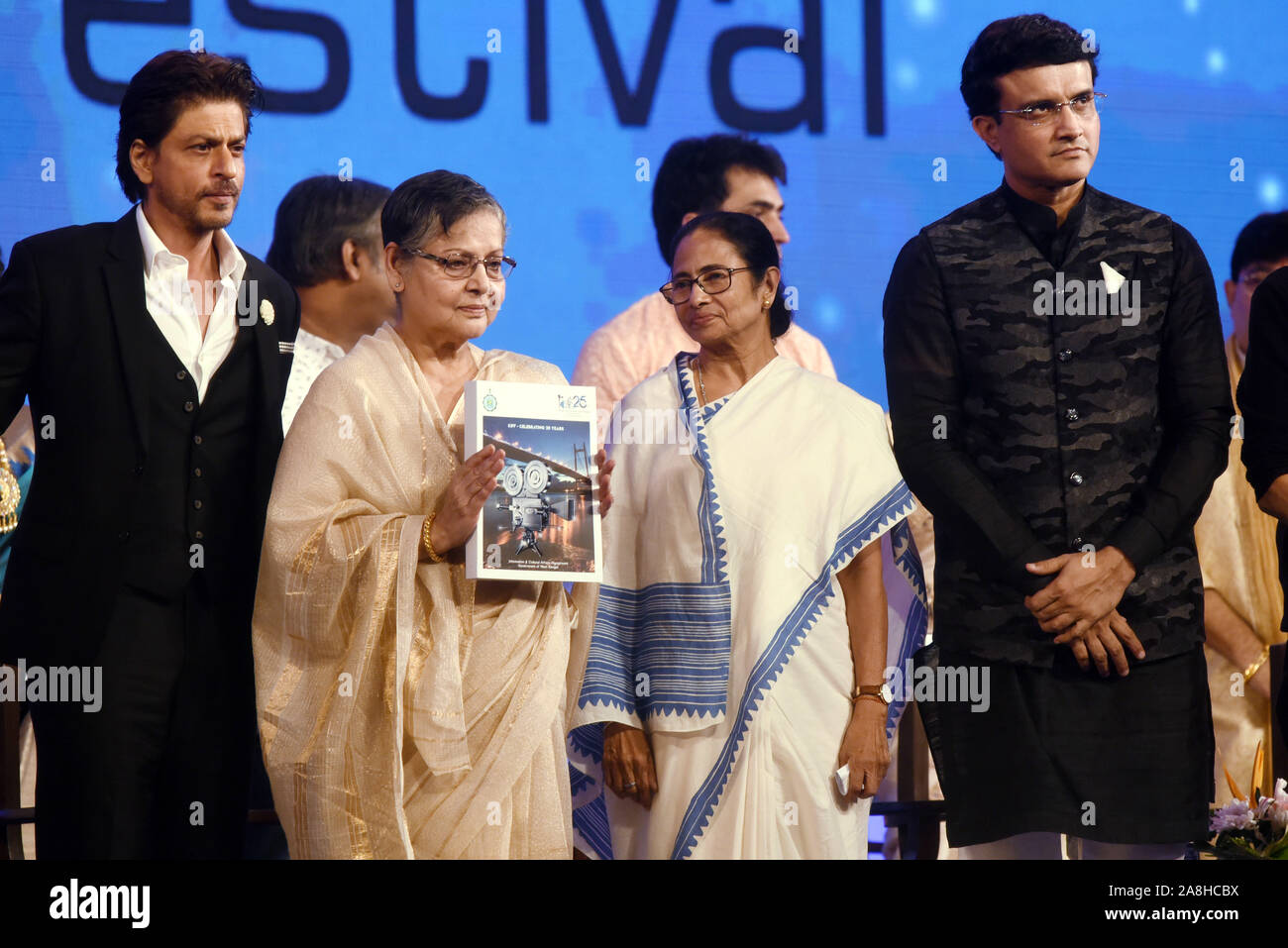 Kolkata, India. 08th Nov, 2019. Indian Veteran Actress Rakhi Gulzar ...