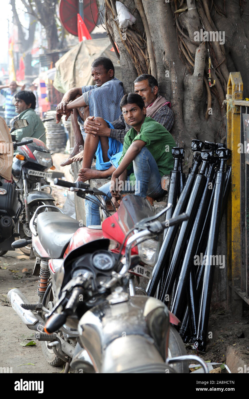Indian man relaxing car hi-res stock photography and images - Alamy