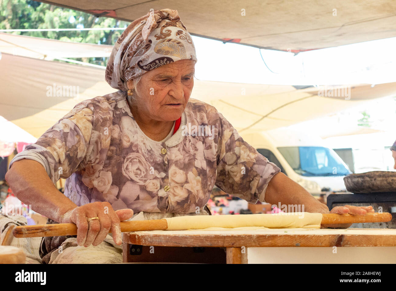 Elderly turkish village woman hi-res stock photography and images - Alamy