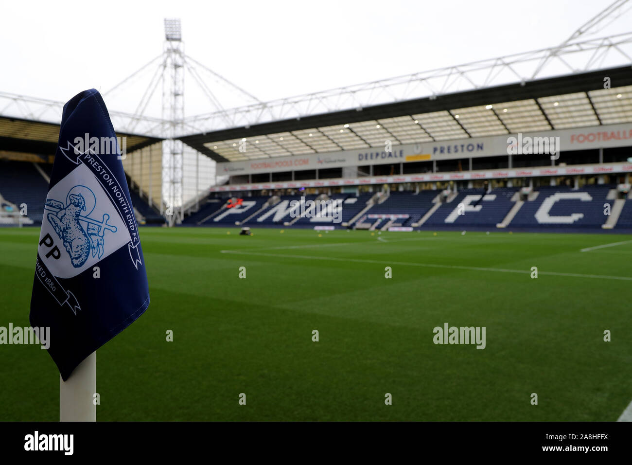 A general pitchside view before the Sky Bet Championship match at ...