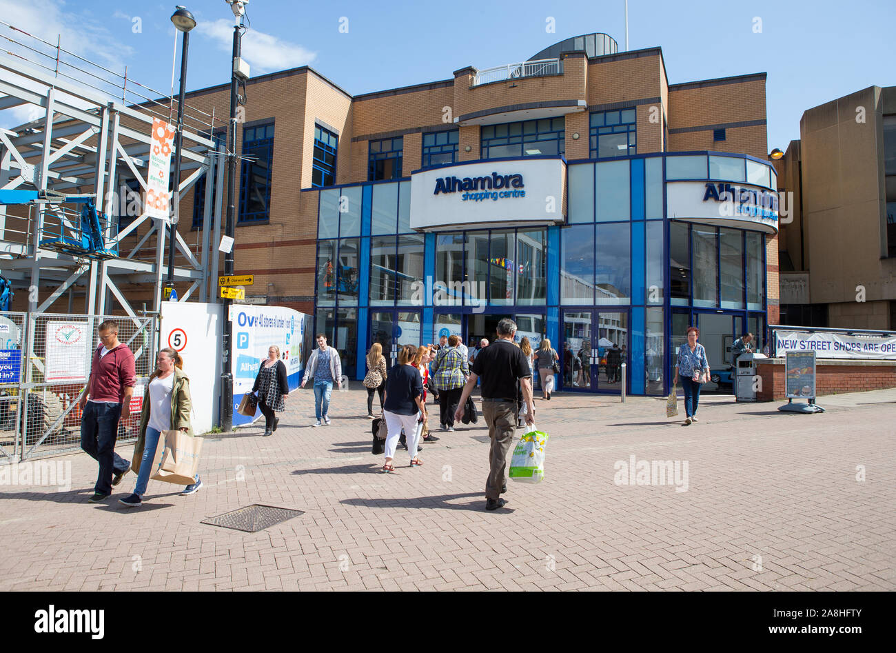 The Alhambra Shopping Centre General View GV New Street Barnsley