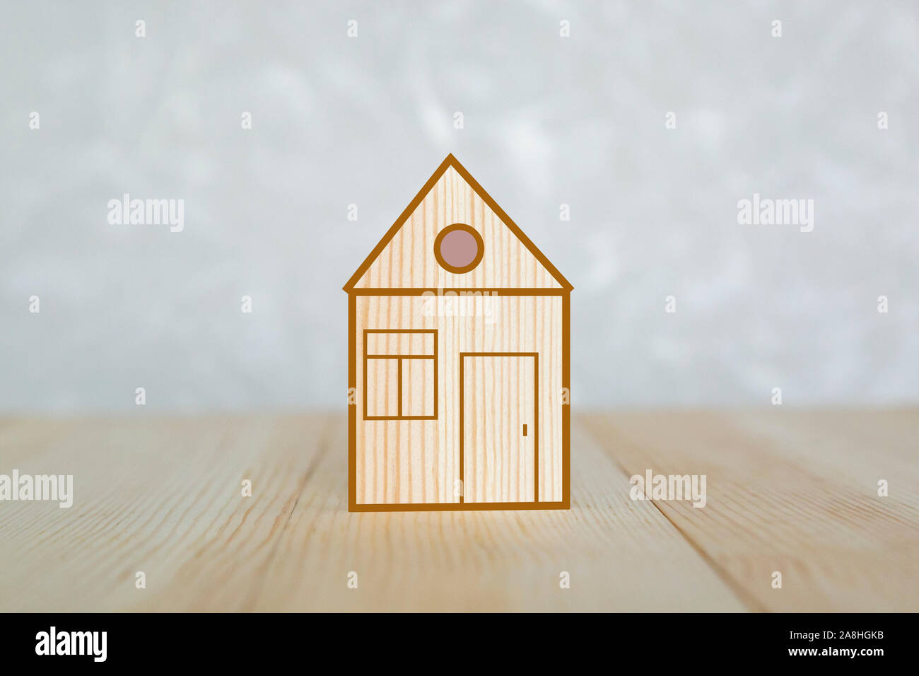 Toy house template hi-res stock photography and images - Alamy