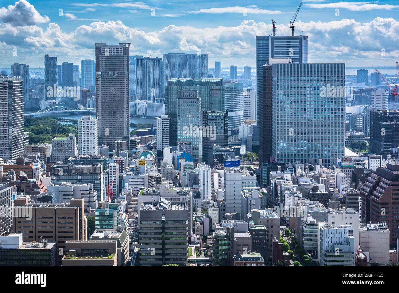 Tokyo from above hi-res stock photography and images - Alamy