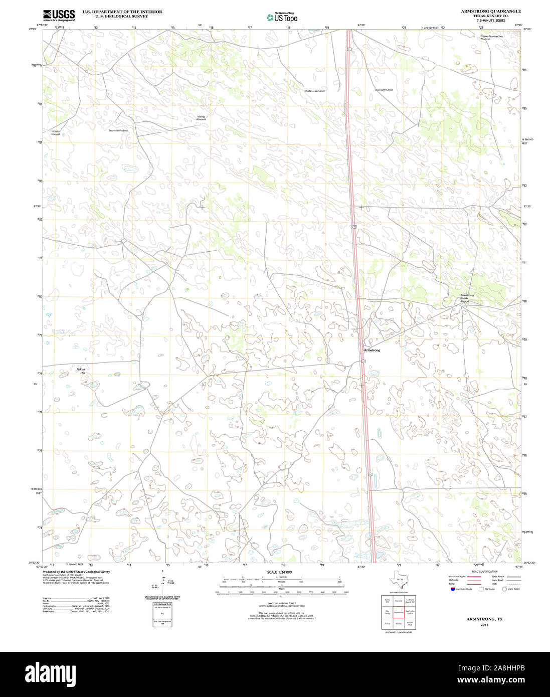 Map of armstrong Cut Out Stock Images & Pictures - Alamy