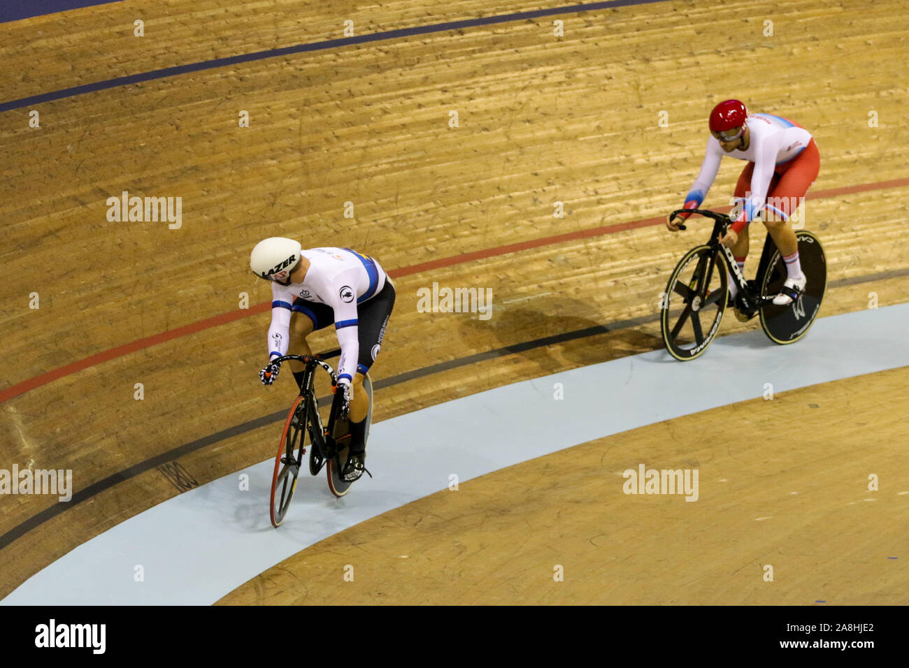 Glasgow, UK. 9th November 2019. Jeffrey Hoogland of the Netherlands ...