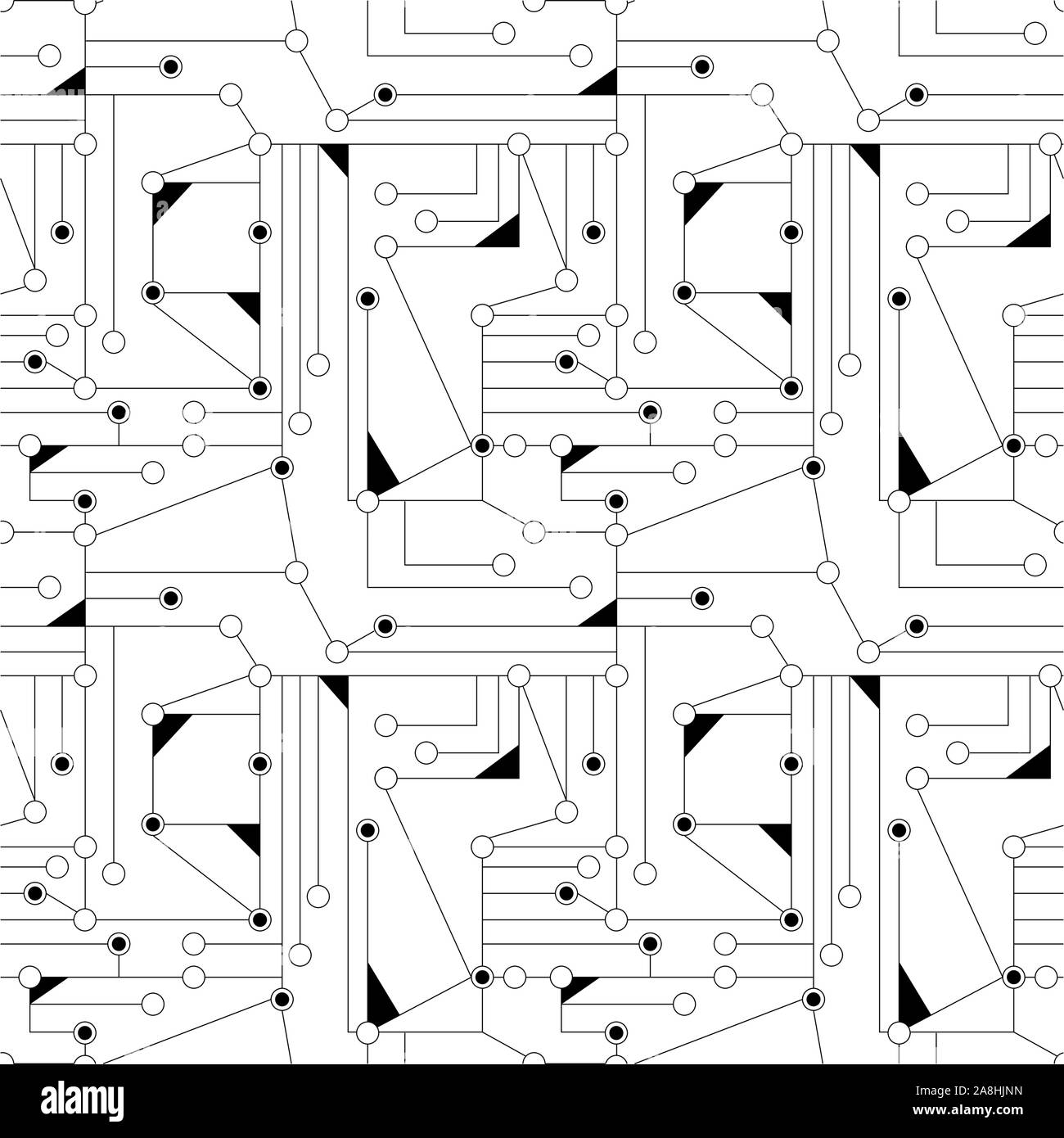 Seamless wallpaper circuit board pattern hi-res stock photography and ...