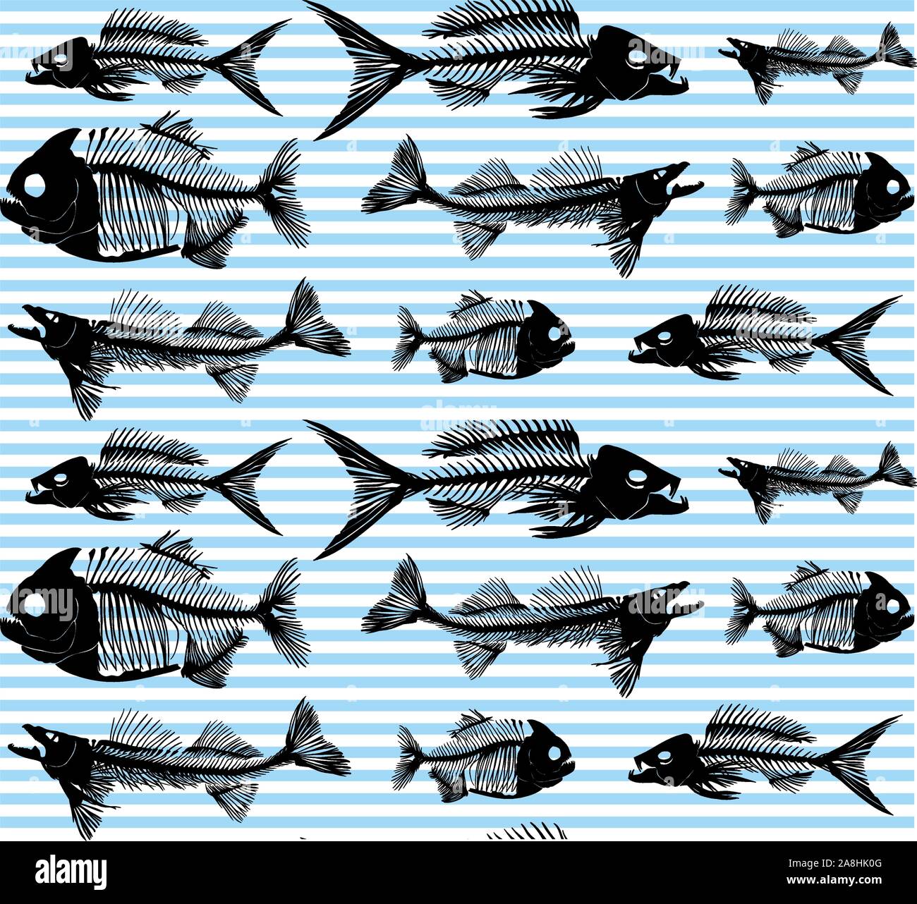 Background to fishing market Stock Vector Images - Alamy