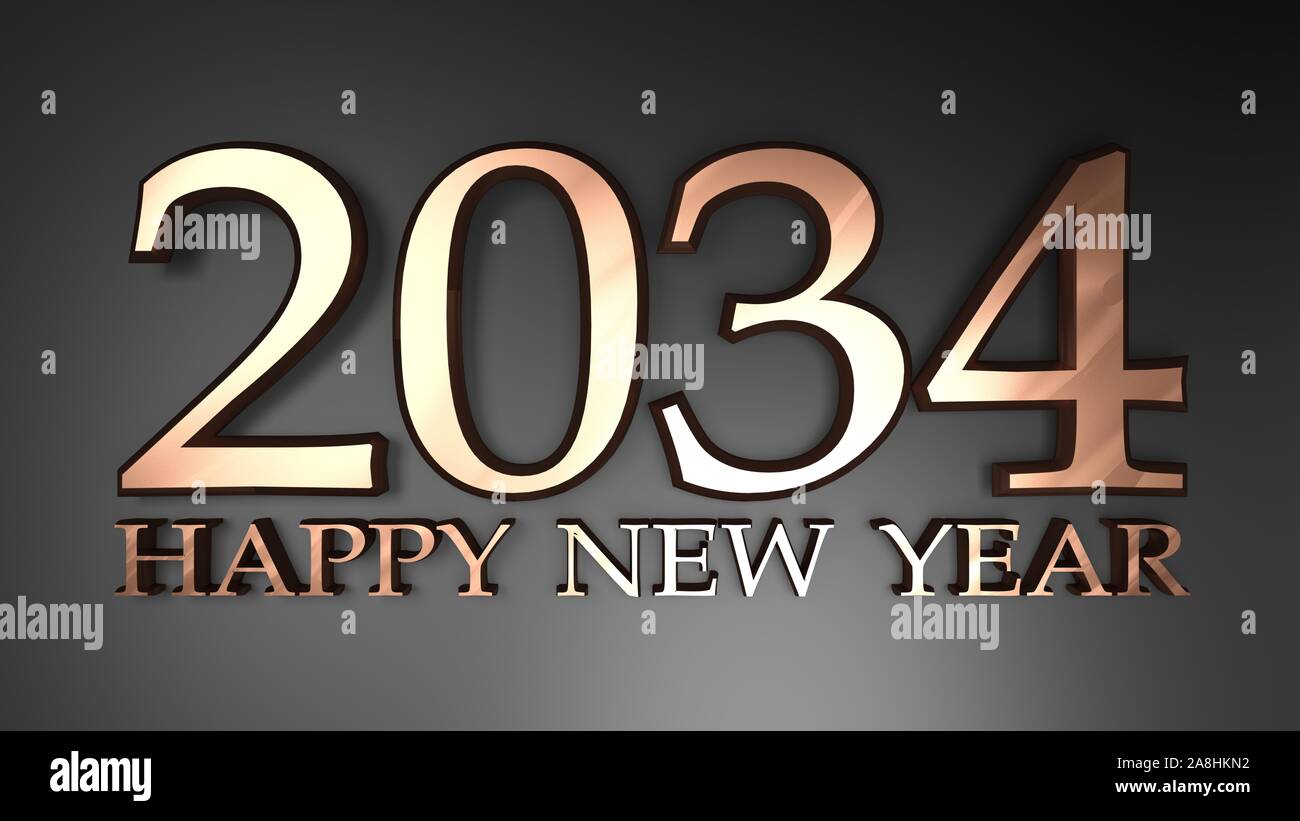 Happy new year 2034 hi-res stock photography and images - Alamy Happy new year 2034 hi-res stock photography and images - Alamy
