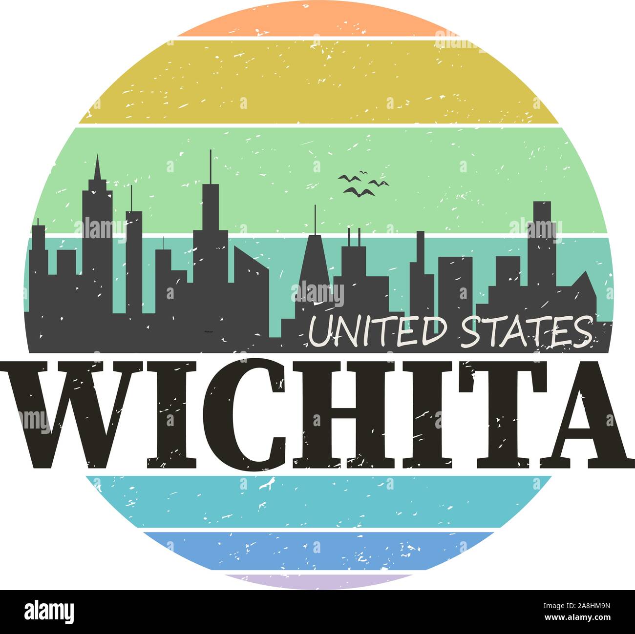 Wichita kansas skyline hi-res stock photography and images - Alamy