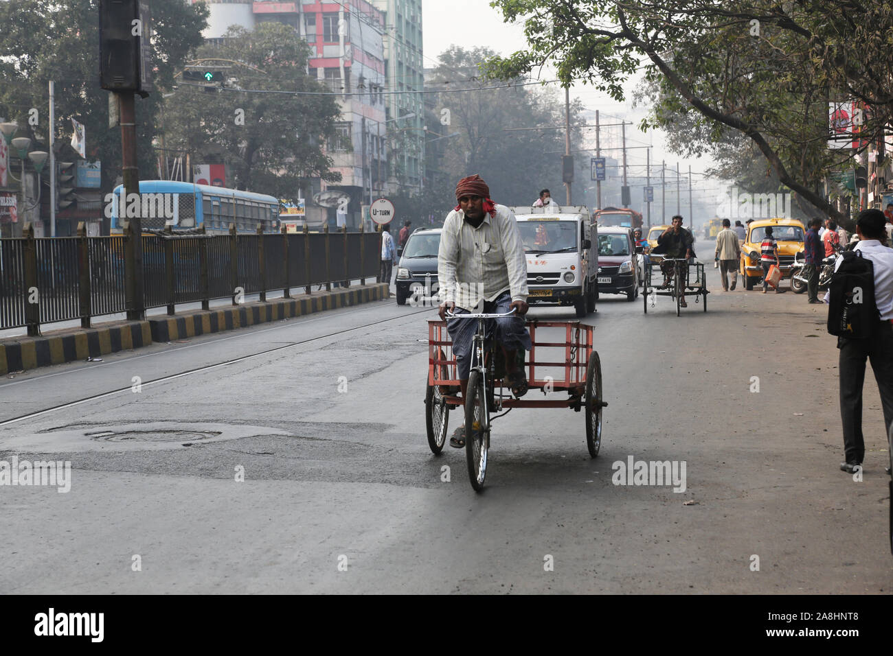 Cycle rickshaw transport hi-res stock photography and images - Alamy