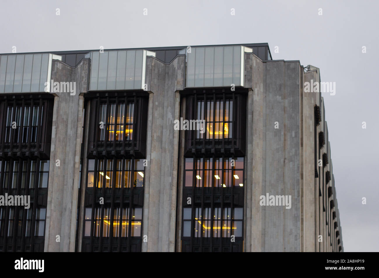 Stone Facade Office Building