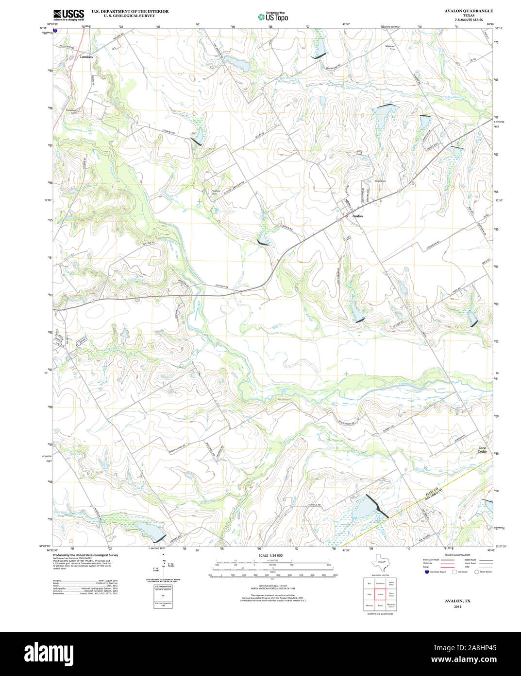 Avalon map hi-res stock photography and images - Alamy