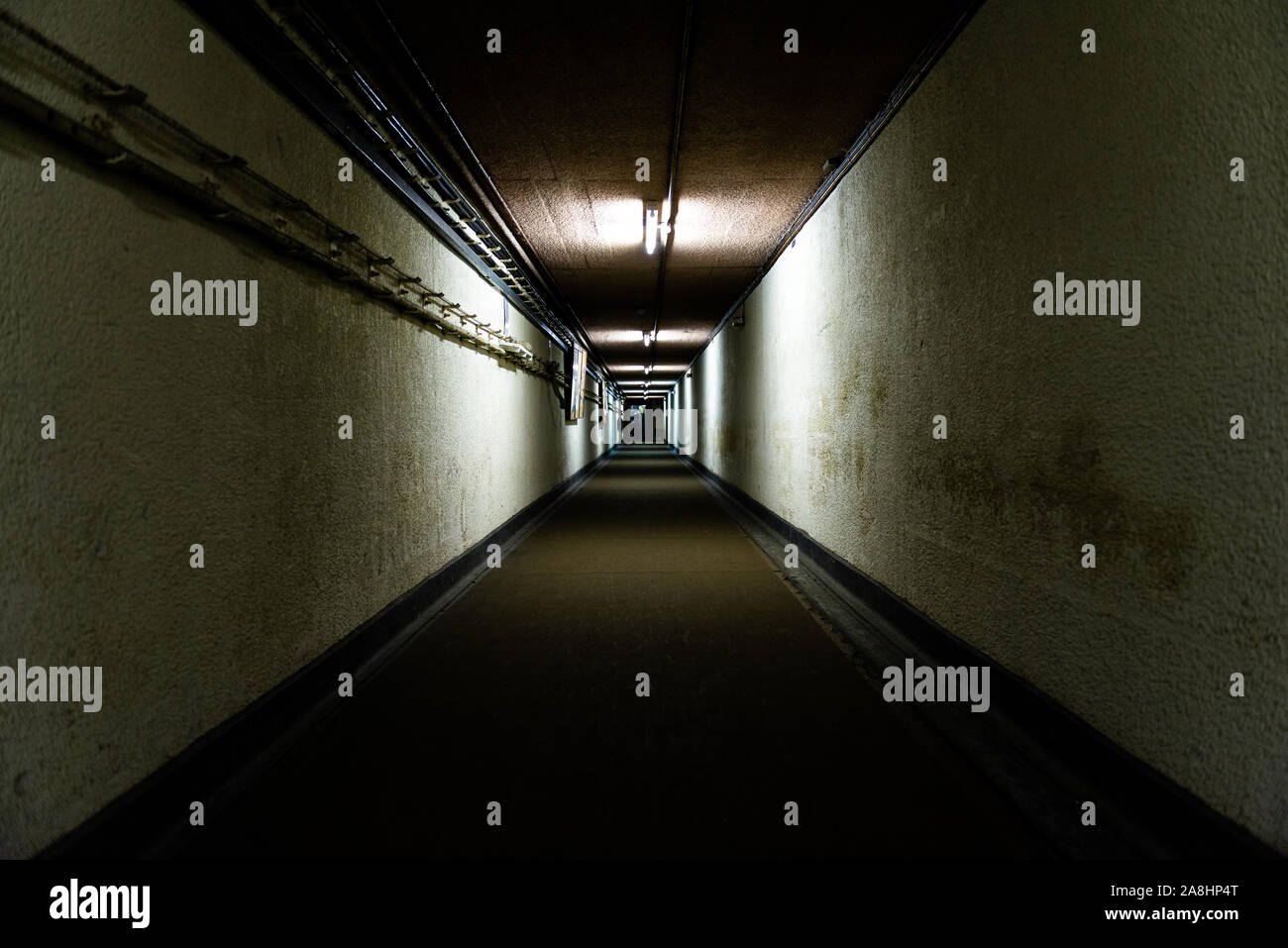 Entrance to the Kelvedon hatch nuclear bunker in Braintree, Essex, a ...