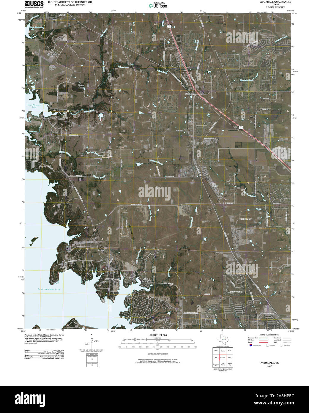 Avondale map hi-res stock photography and images - Alamy