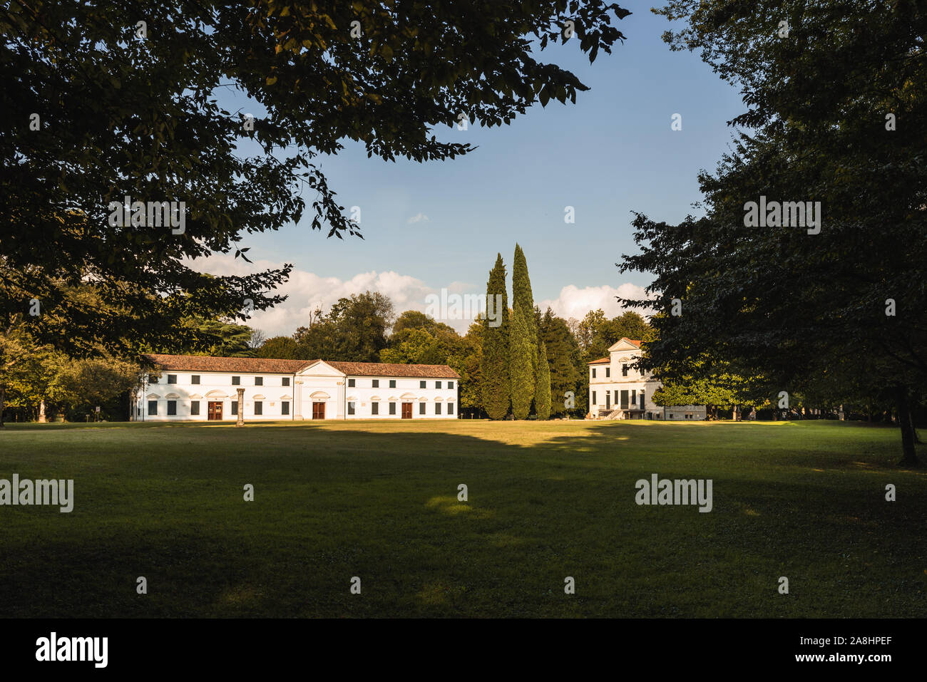 Villa Belvedere in Mirano Italy Stock Photo - Alamy