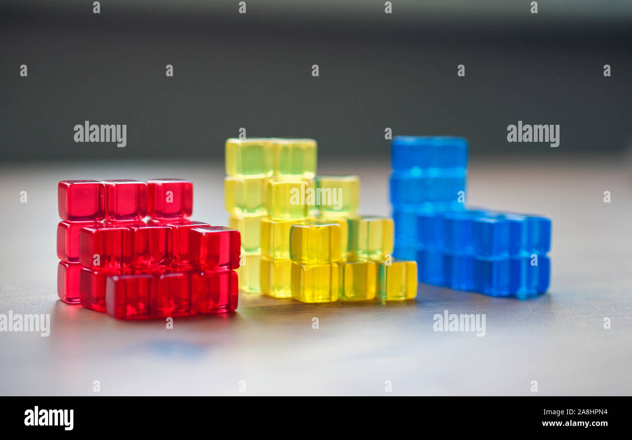 Red yellow blue green toy hi-res stock photography and images - Alamy