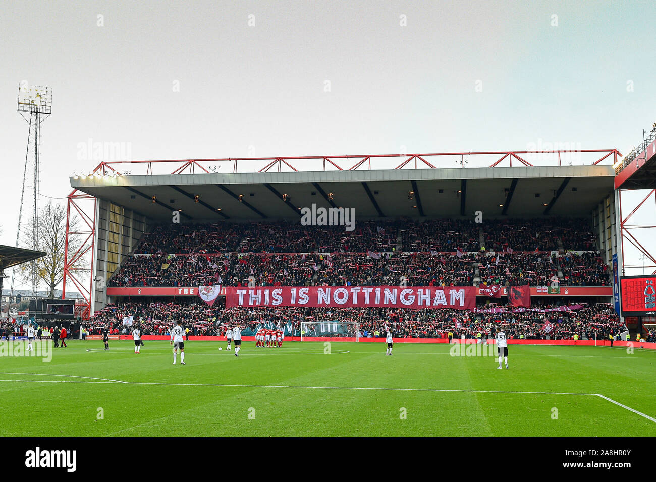 Nottingham forest banner hi-res stock photography and images - Alamy