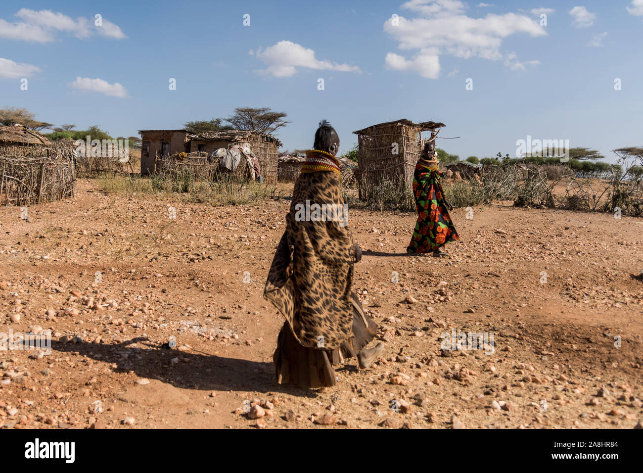 Women of the Turkana Tribe in Baragoi, Kenya Stock Photo - Alamy