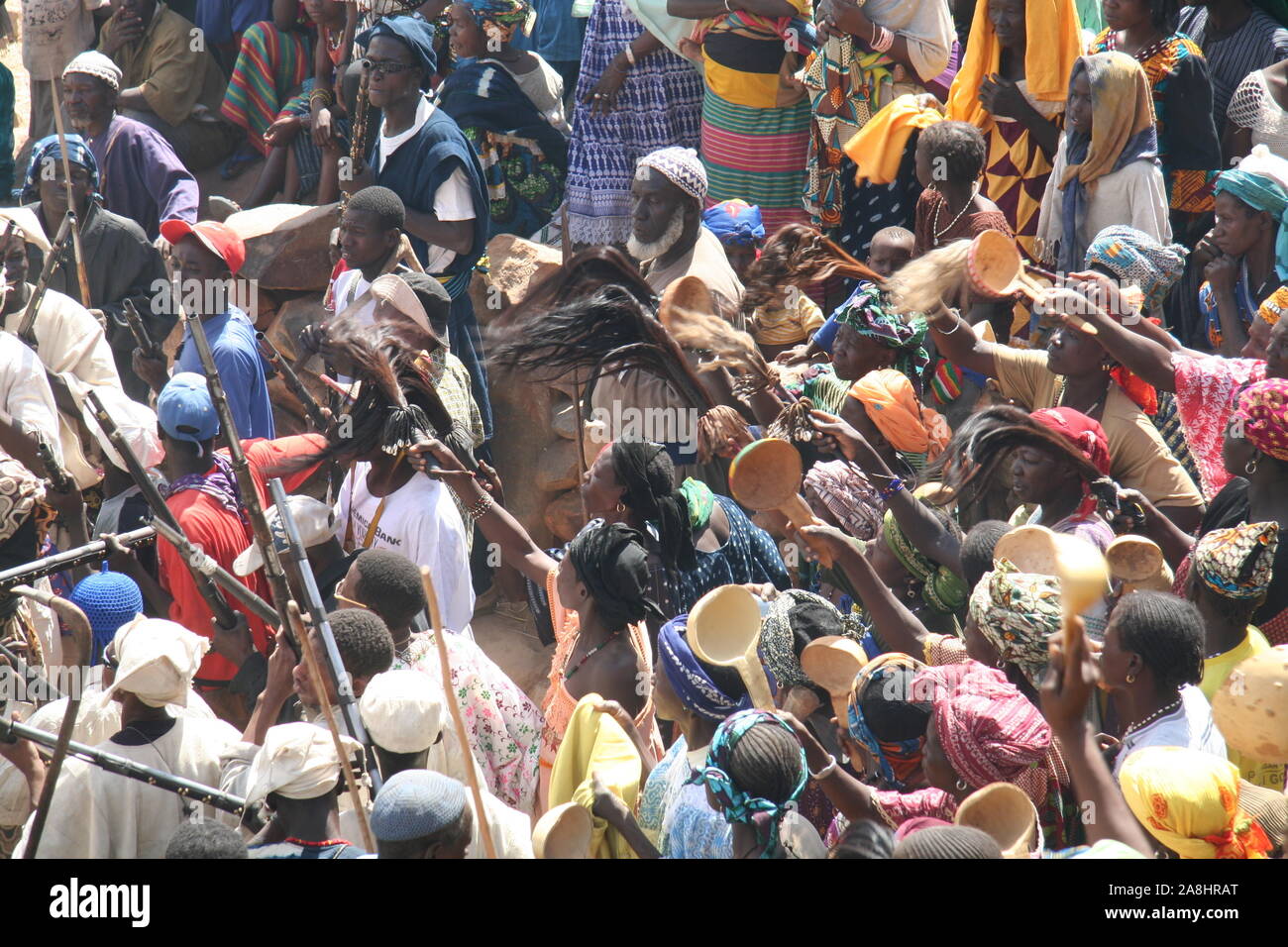 Dogon country : village of Kundu Dogomo - funeral of Amakana Dara Stock ...
