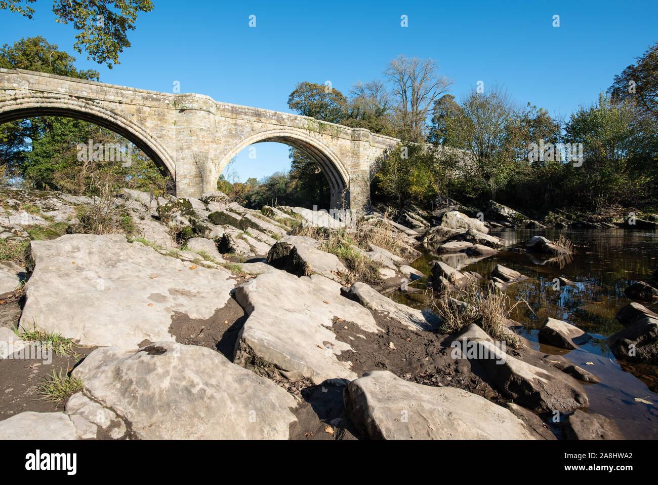 Devils bridge over the river lune hi-res stock photography and images ...
